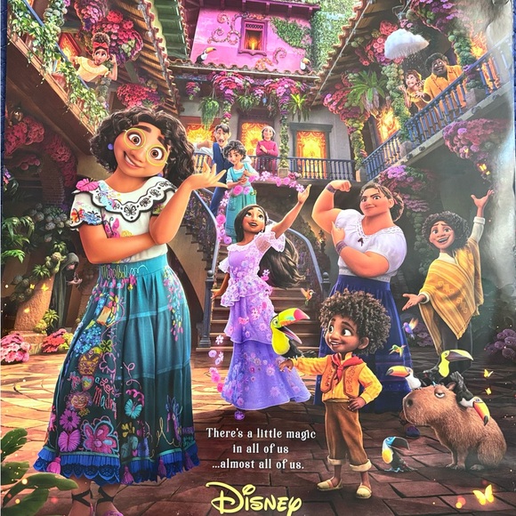Disney | Wall Decor | Disneys Encanto 22 Double Sided Original Movie ...